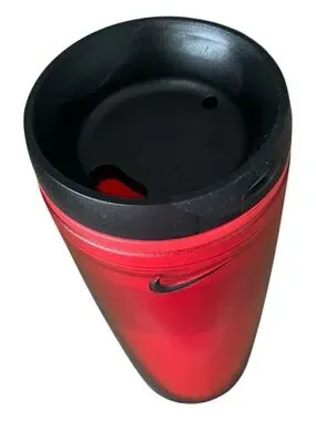 Nike | Kitchen | Nike Red And Black Travel Mug | Poshmark